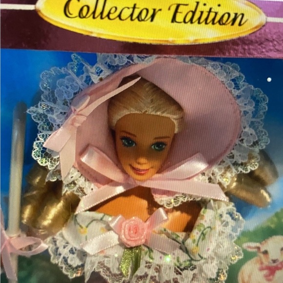 Barbie | Other | Collector Edition Doll With Pink Bonnet Little Bo Peep ...
